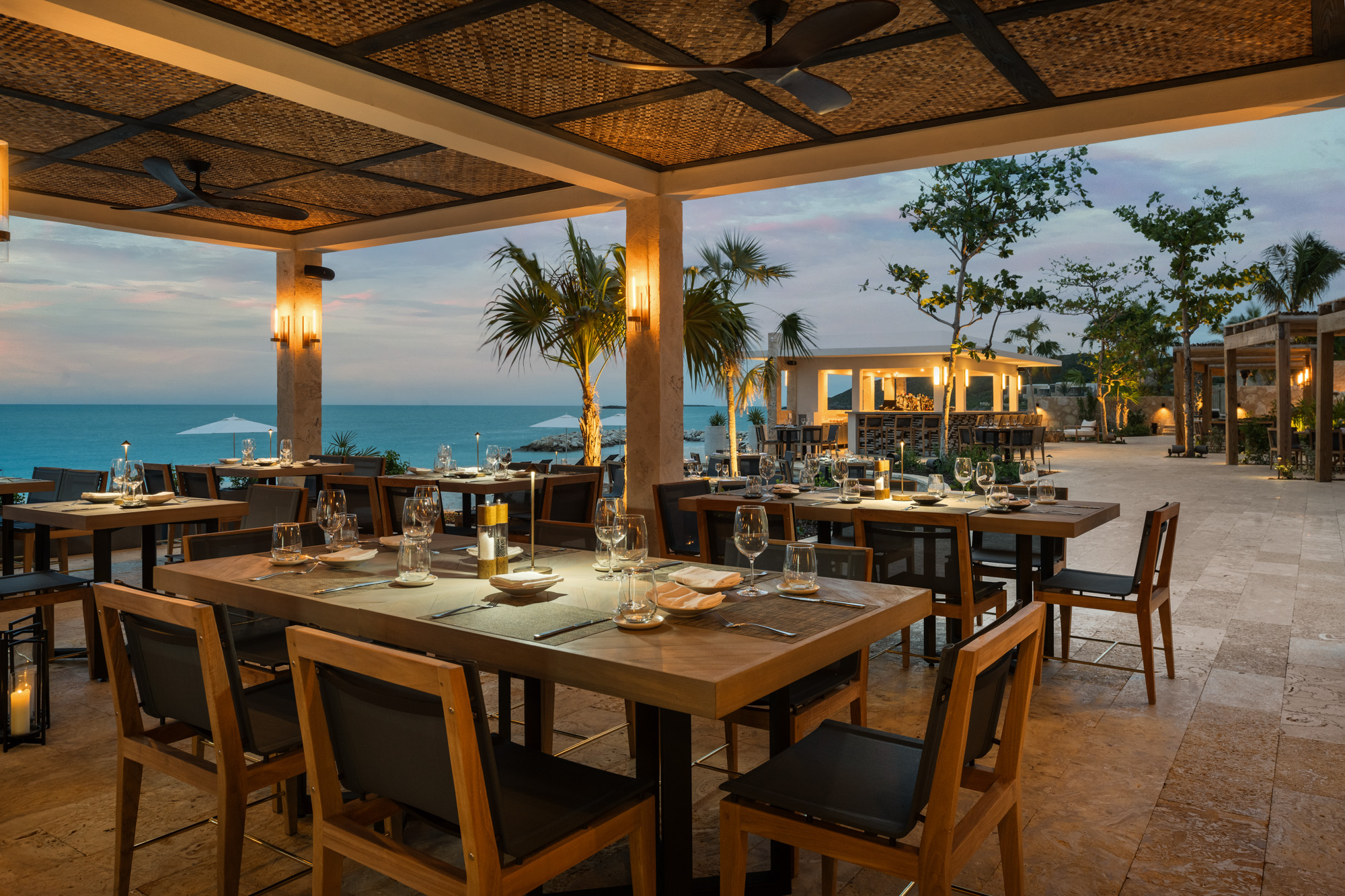 Menus | The DelMar Restaurant & Beach Club at The Strand TCI